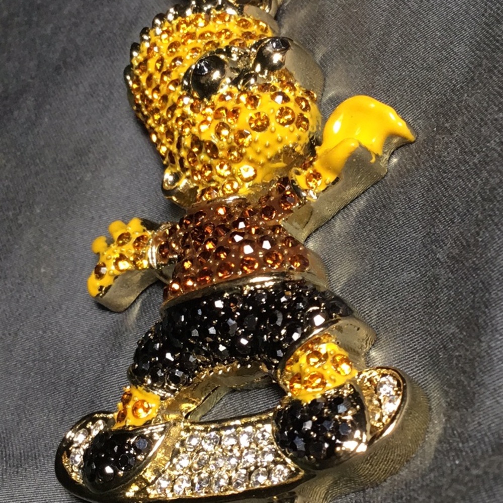 Bart Simpson Pendant Gem